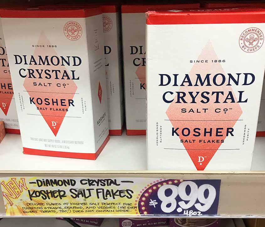 Seen at Trader Joe’s DIAMOND CRYSTAL KOSHER SALT (3 lb box) | Trader ...