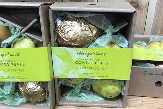 Seen At Trader Joe’s: HARRY & DAVID PEARS | Trader Joe’s Rants & Raves ...