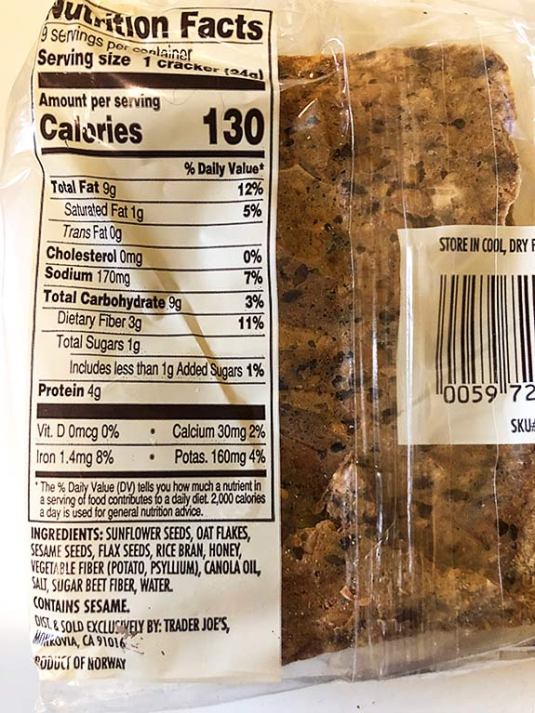 Trader Joe’s GLUTEN FREE CRISPBREAD | Trader Joe’s Rants & Raves ...