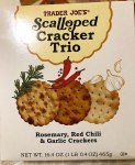 Trader Joe’s delicious SCALLOPED CRACKER TRIO, reviewed | Trader Joe’s ...