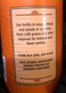 Trader Joe’s canned LENTILS (plus recipe for French Lentils with ...