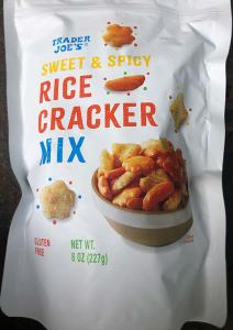 NEW ITEM! Trader Joe’s Sweet & Spicy RICE CRACKER MIX (GF) | Trader Joe ...