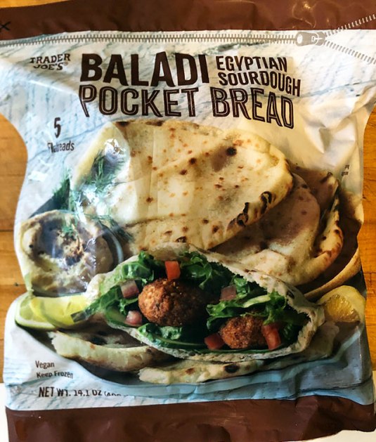 Trader Joe’s Baladi Egyptian Sourdough Pocket Bread (pita) | Trader Joe ...